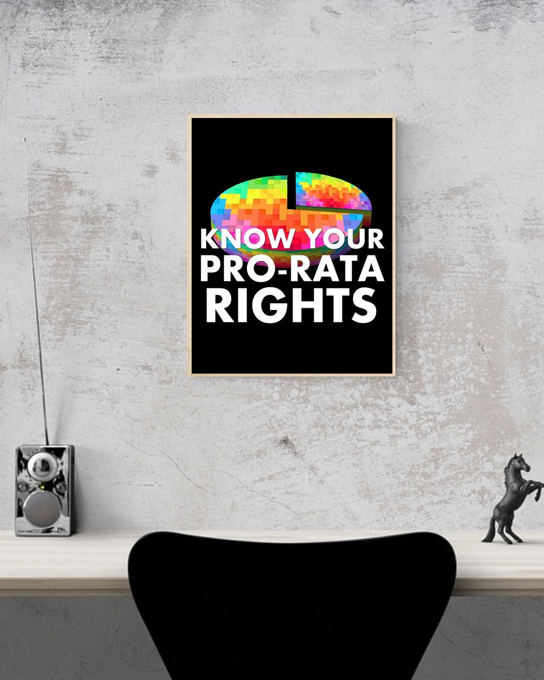 ENTREPRENEUR- Know Your Pro-rata Rights - Quote- Wall Art - Etsy