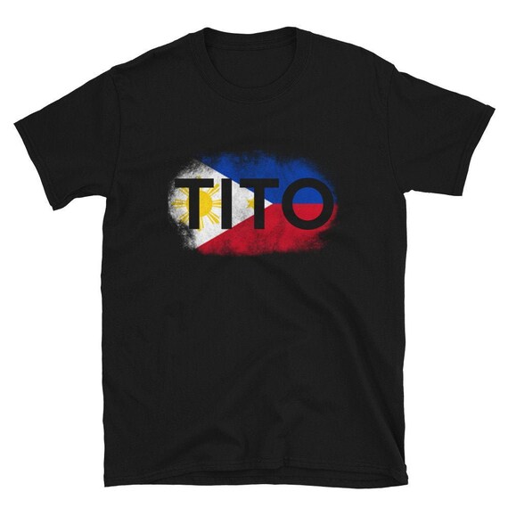 TSHIRT Tito Flag FILIPINO PHILIPPINES Iconography | Etsy