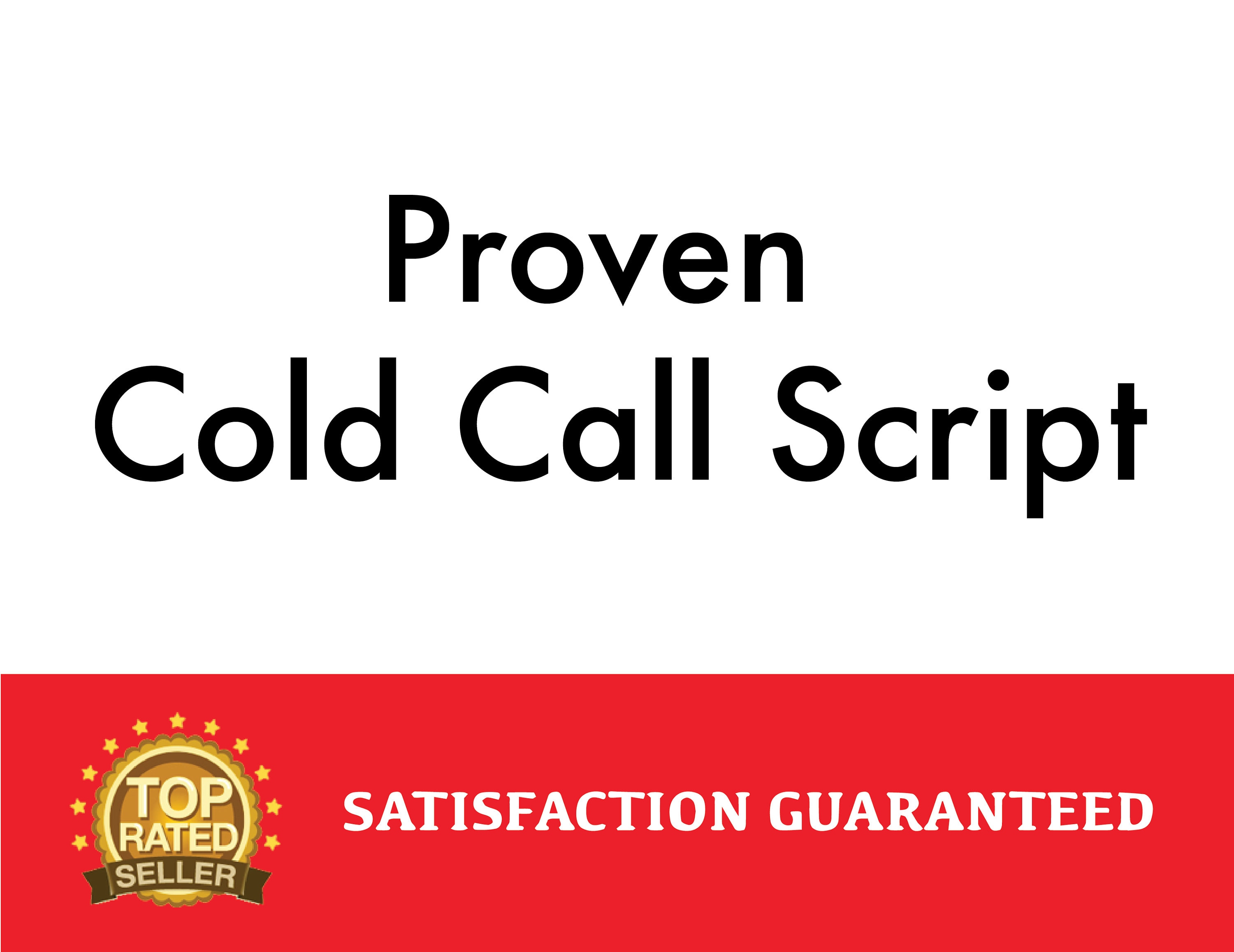 The World's Most PERSUASIVE Cold Calling Telemarketing Script - Cold ...