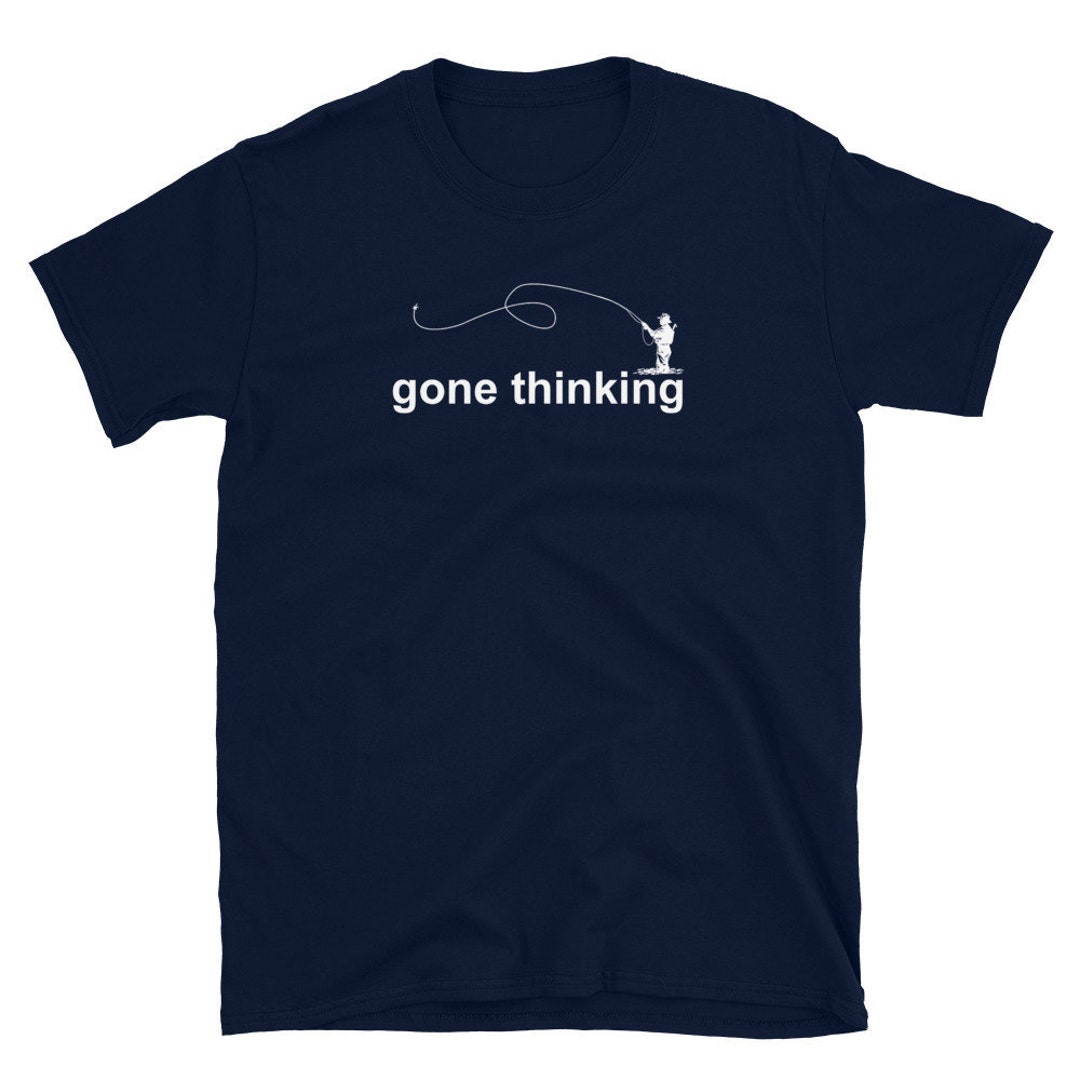 TSHIRT - Gone Thinking- Hobby - Iconography - Short-sleeve Unisex T ...