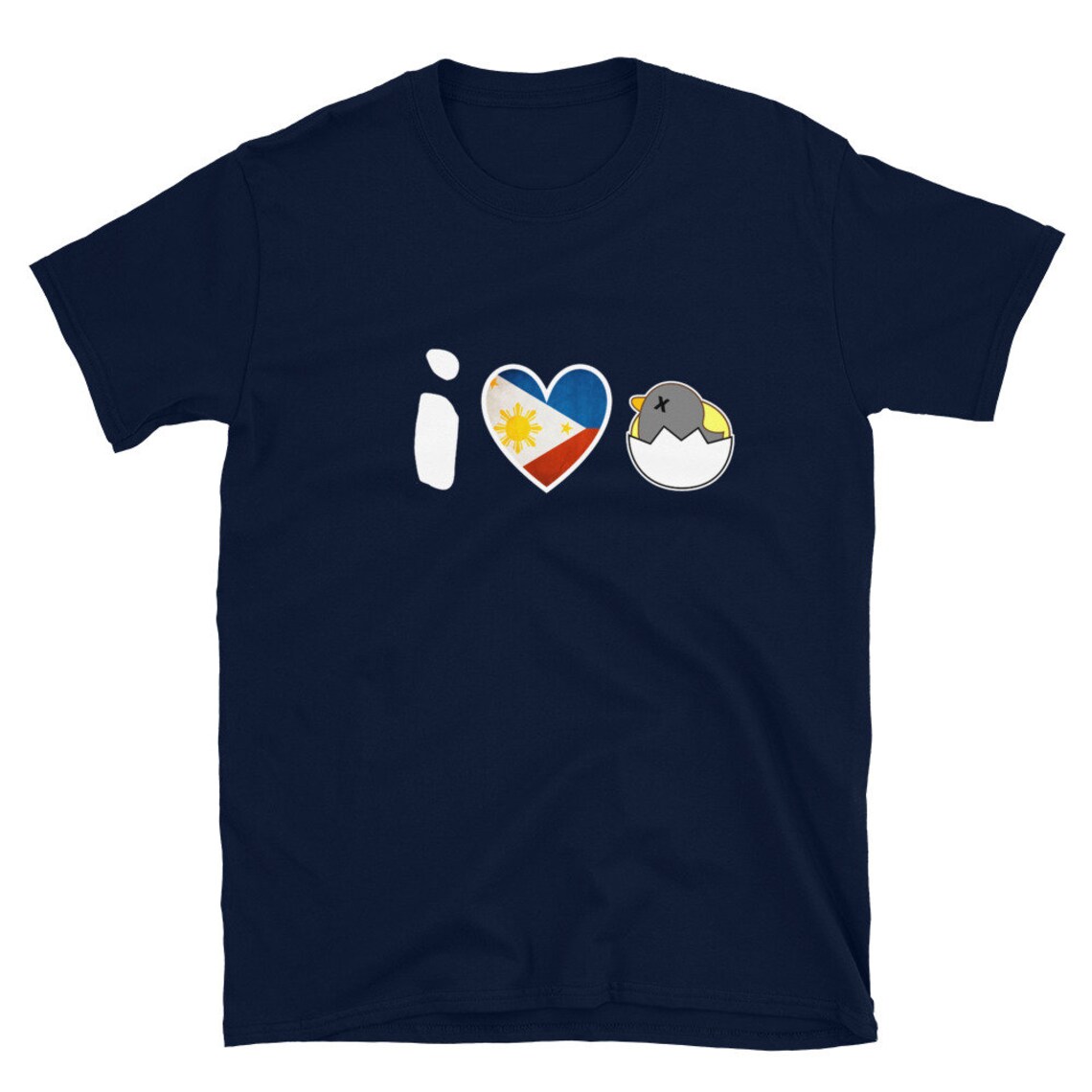 TSHIRT- I Heart Balut -cartoon- Iconography- Icon- Pinoy-short-sleeve ...