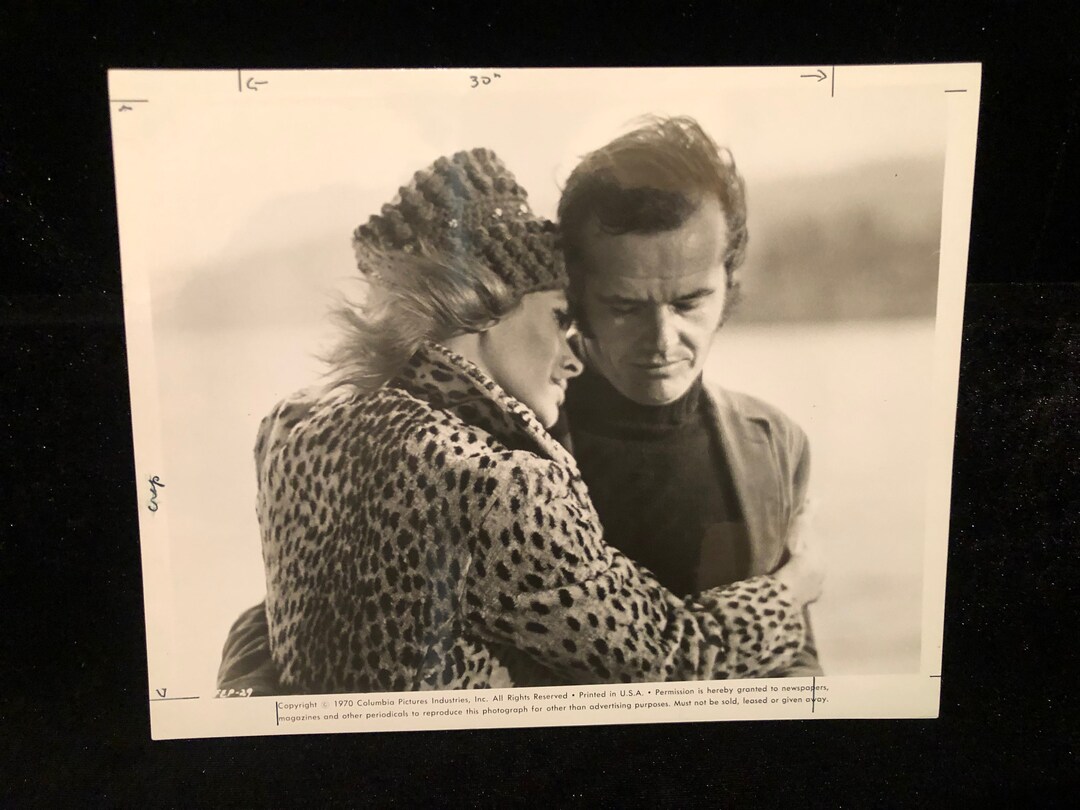 Original 1970 Jack Nicholson Five Easy Pieces Movie 8x10 Photo ...