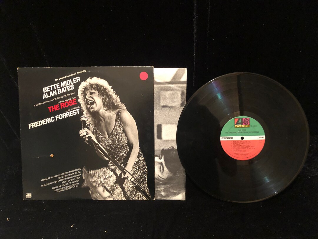 Original Vintage 1979 Bette Midler the Rose Movie Soundtrack LP Vinyl ...