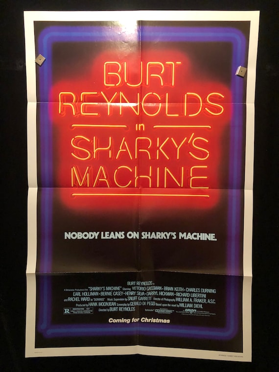 Original 1981 Sharky's Machine One Sheet Movie Poster - Etsy