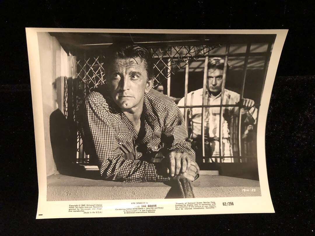 Original 1962 Lonely Are the Brave 8x10 Press Movie Black & White Photo ...