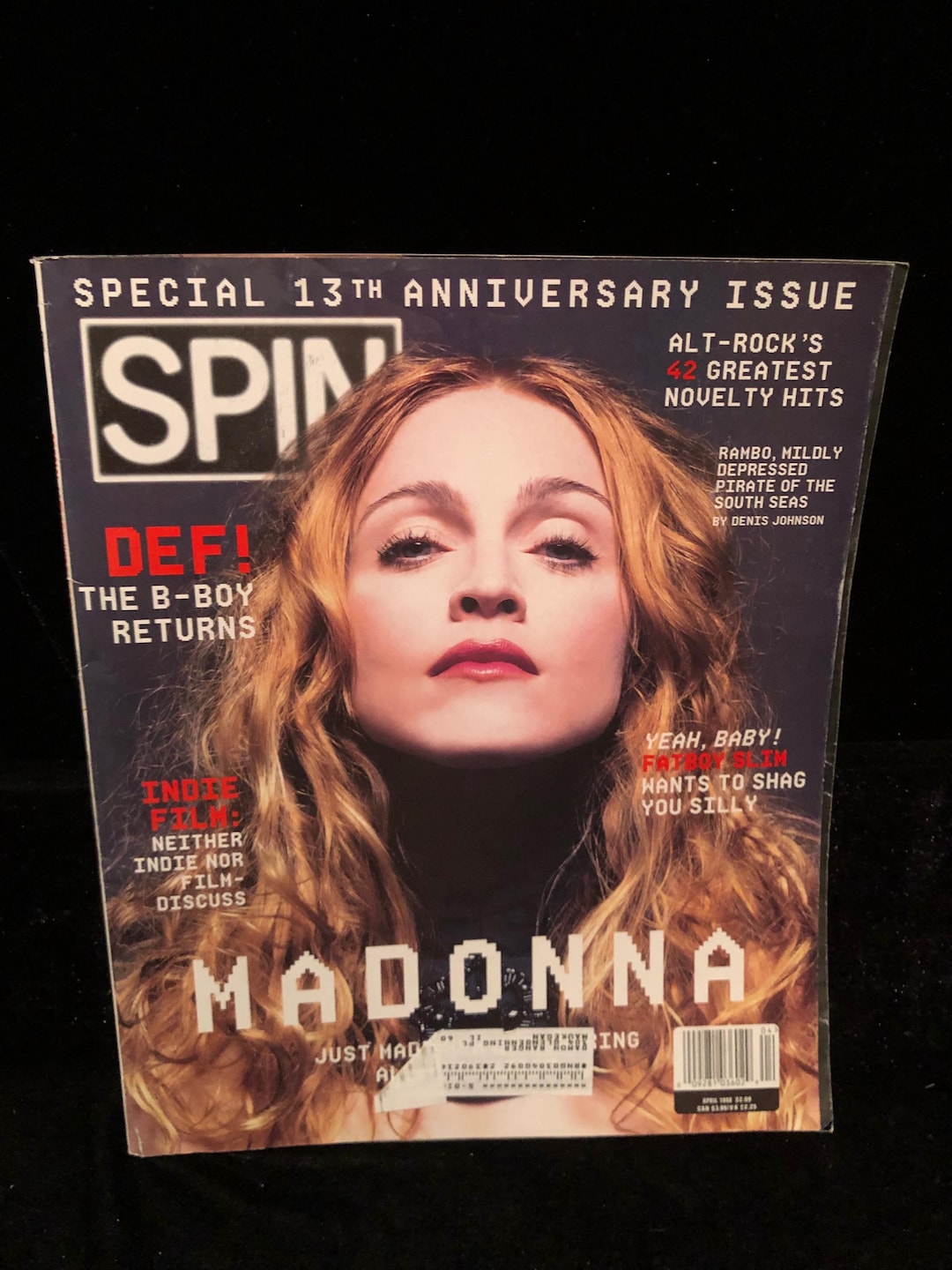 Original Madonna Spin Magazine April 1998 Elliott Smith - Etsy