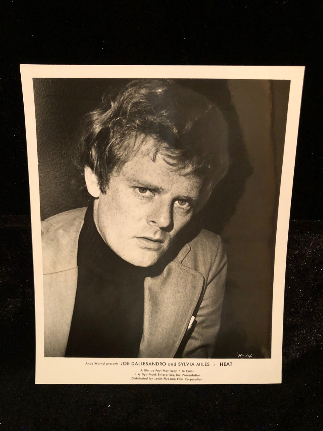 Original 1972 Original Andy Warhol Heat 8x10 Movie Black & White Photo ...