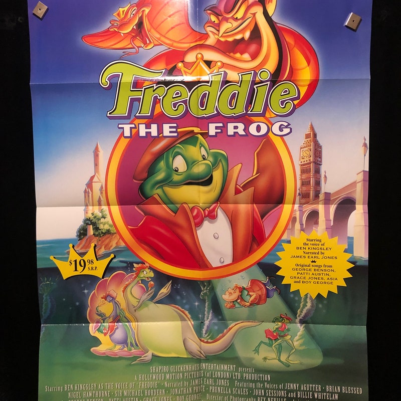 Freddie the Frog - Etsy