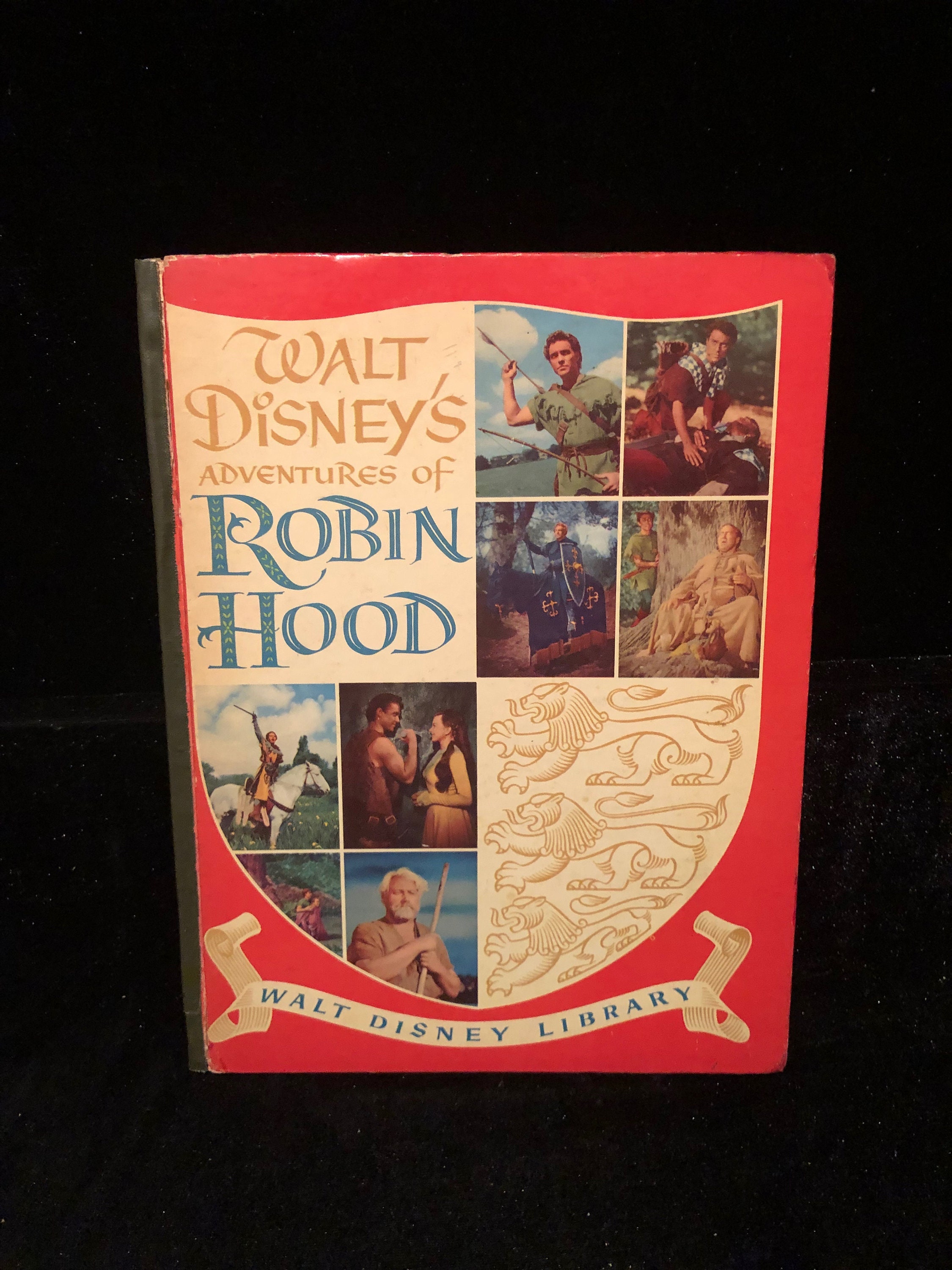Original 1955 Walt Disney's Adventures of Robin Hood Movie Book - Etsy