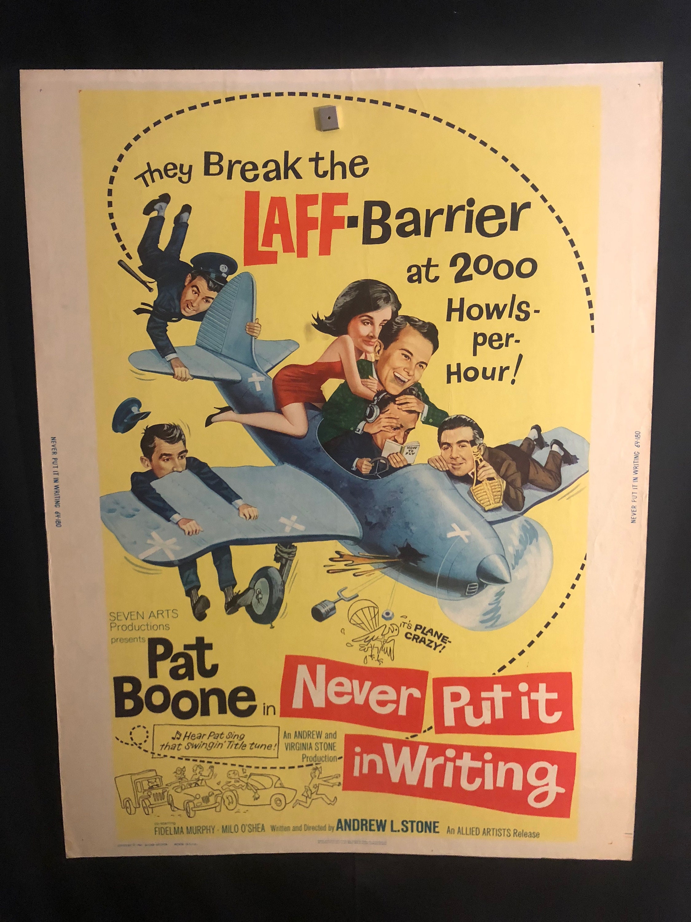 Original 1964 Never Put It In Writing 30x40 Movie Poster Pat Etsy original-1964-never-put-it-in-writing-30x40-movie-poster-pat-etsy