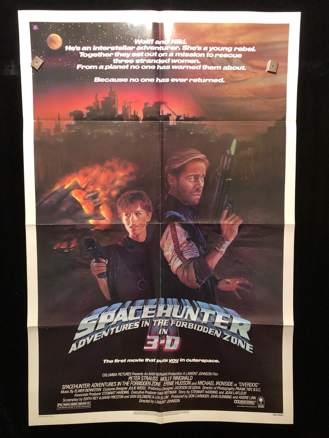 Original 1983 Spacehunter Adventures in the Forbidden Zone 3D - Etsy