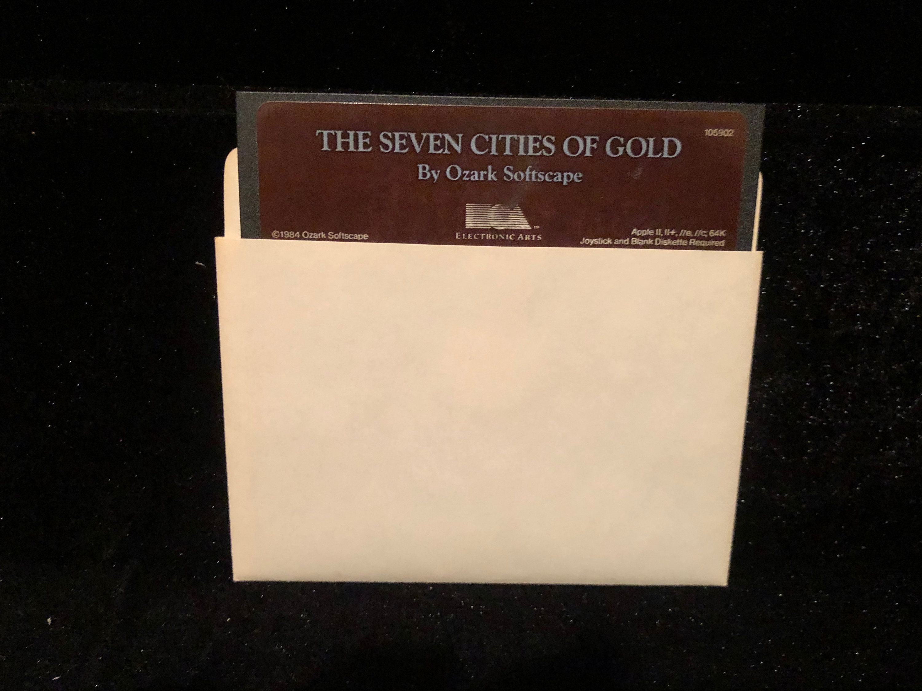 Original 1984 the Seven Cities of Gold PC Computer Game EA | Etsy