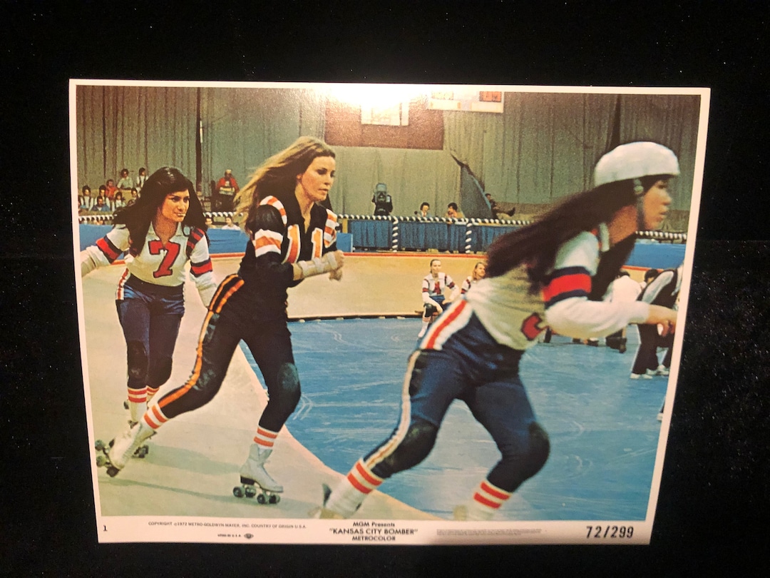 Original 1972 Kansas City Bomber Movie Press 8x10 Color Photo Raquel ...
