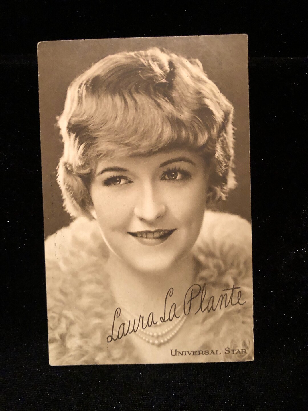 Original 1920s Laura La Plante Vintage Postcard Photo Photograph Silent ...