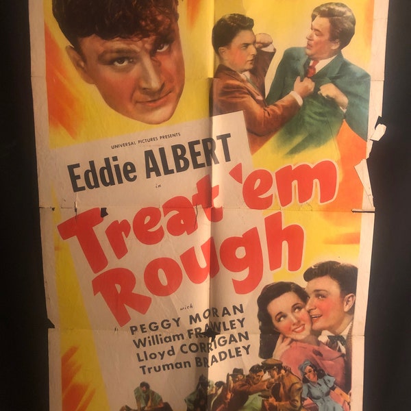 Treat Em Rough Poster - Etsy New Zealand