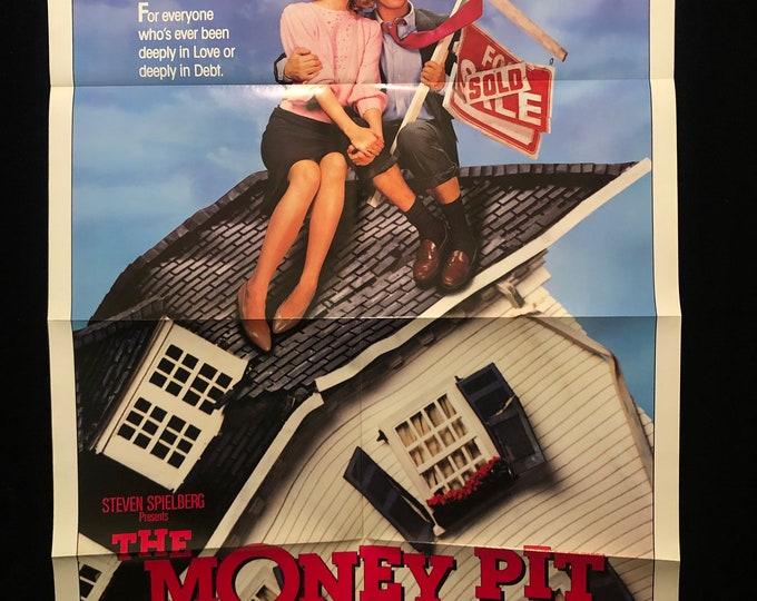 Original 1986 the Money Pit One Sheet Movie Poster, Tom Hanks, Shelley ...