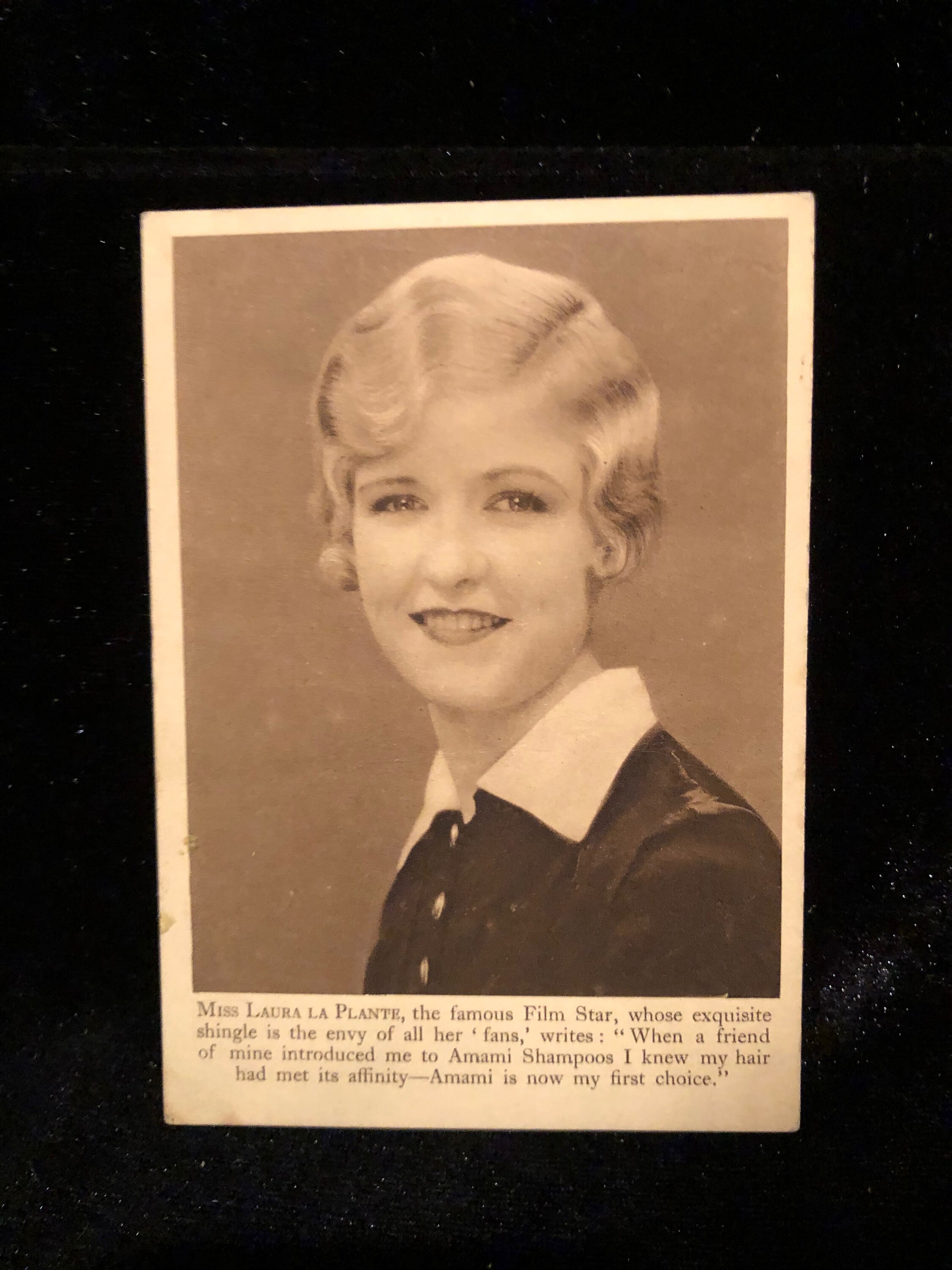 Original 1920s Laura La Plante Vintage Postcard Photo Photograph Silent ...