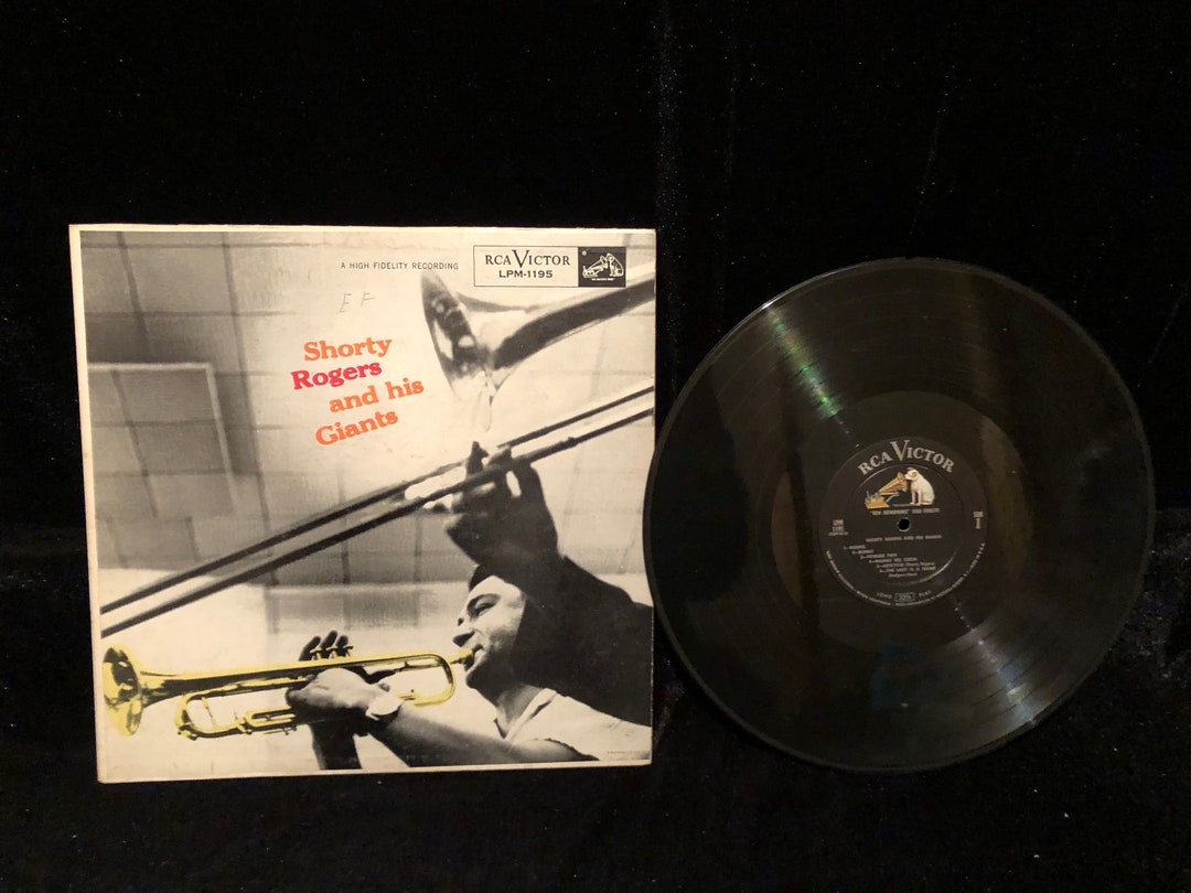 Original 1956 Shorty Rogers and His Giants Album Vinyl Record LP RCA ...