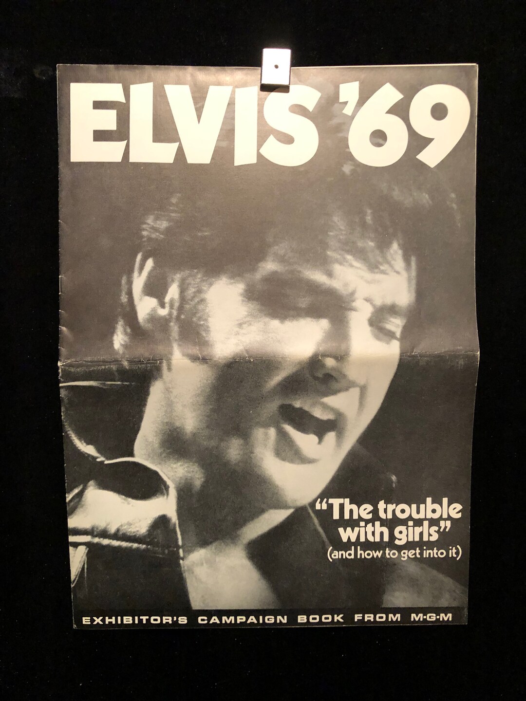 Original 1969 Elvis Presley Trouble With Girls Elvis '69 Movie Press ...