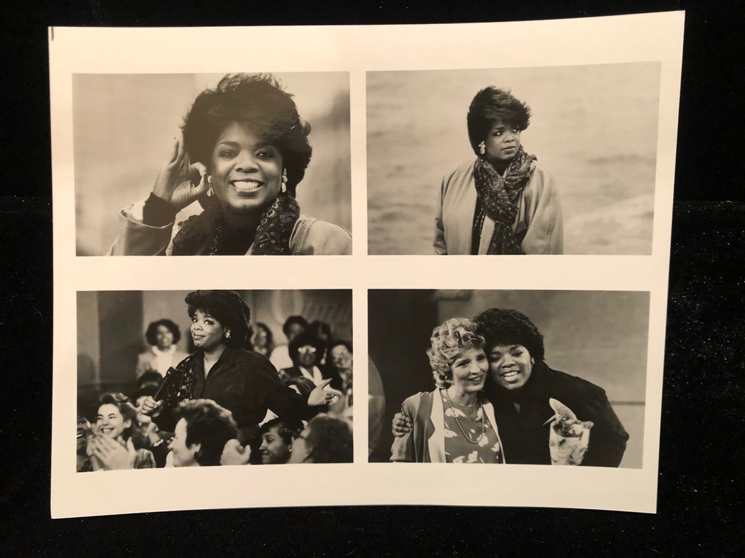 Original 1986 Oprah Winfrey Show TV Show ABC 8x10 Promo Photo ...
