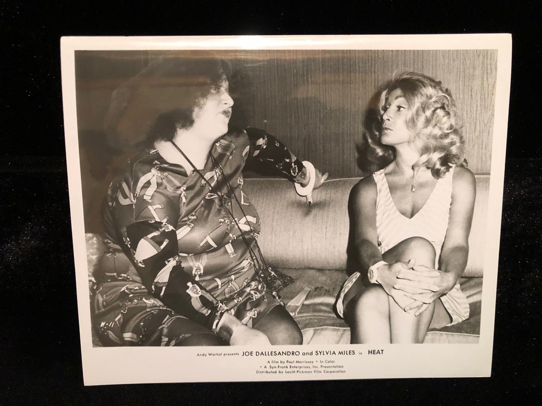 Original 1972 Original Andy Warhol Heat 8x10 Movie Black & White Photo Photograph Joe ...