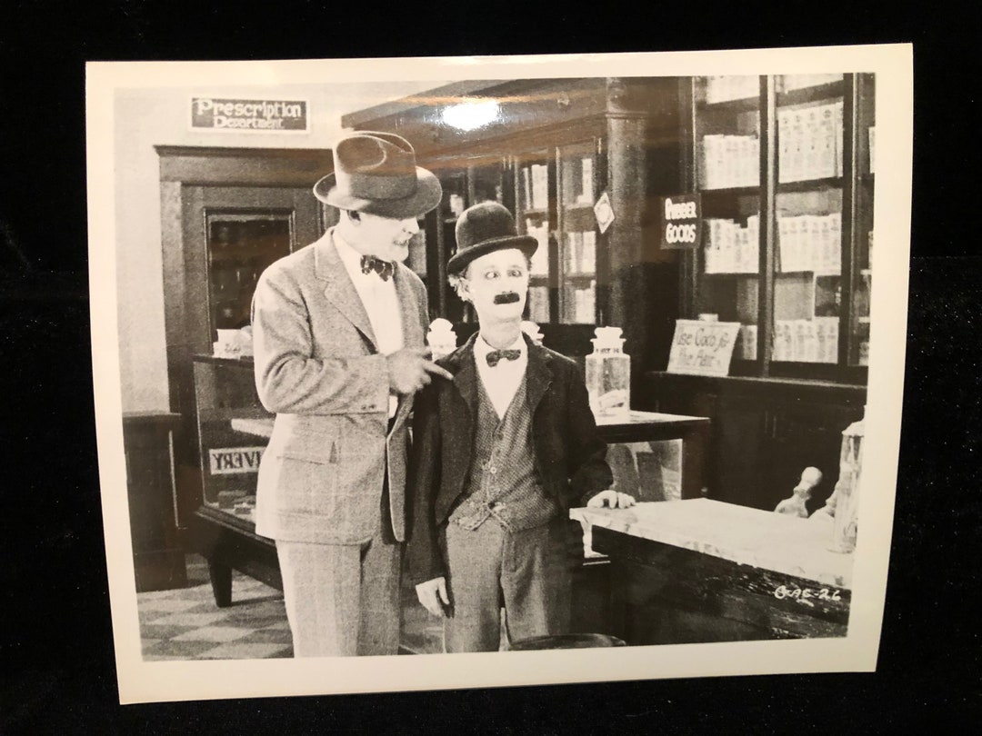 Original 1960R Ben Turpin 8x10 Press Movie Black & White Photo Photograph Candid GAC - Etsy