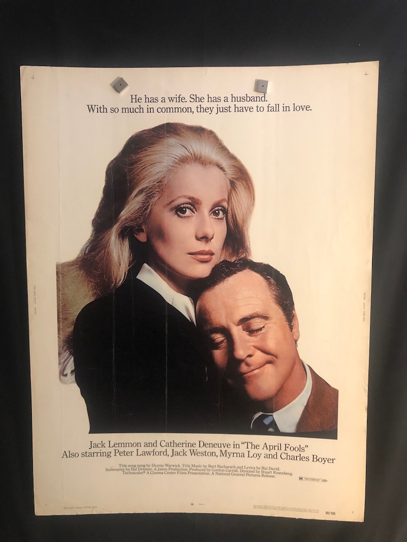 Original 1969 the April Fools 30x40 Movie Poster Jack Lemmon - Etsy