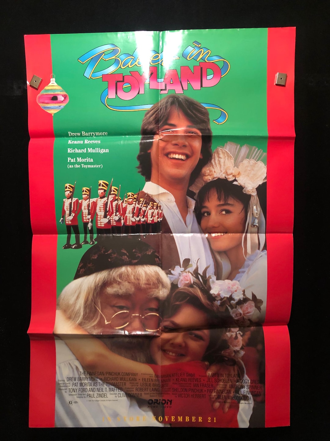 Original 1986 Babes in Toyland Video One Sheet Movie Poster Keanu ...