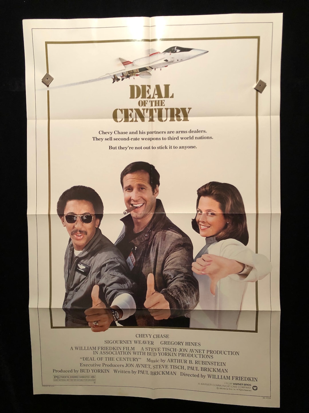 Original 1983 Deal of the Century One Sheet Movie Poster, Chevy Chase ...
