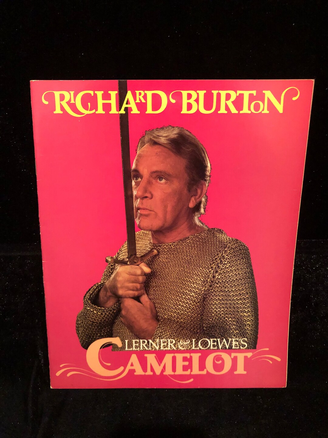 Original 1980 Stage Broadway Program Richard Burton as King Arthur - Etsy