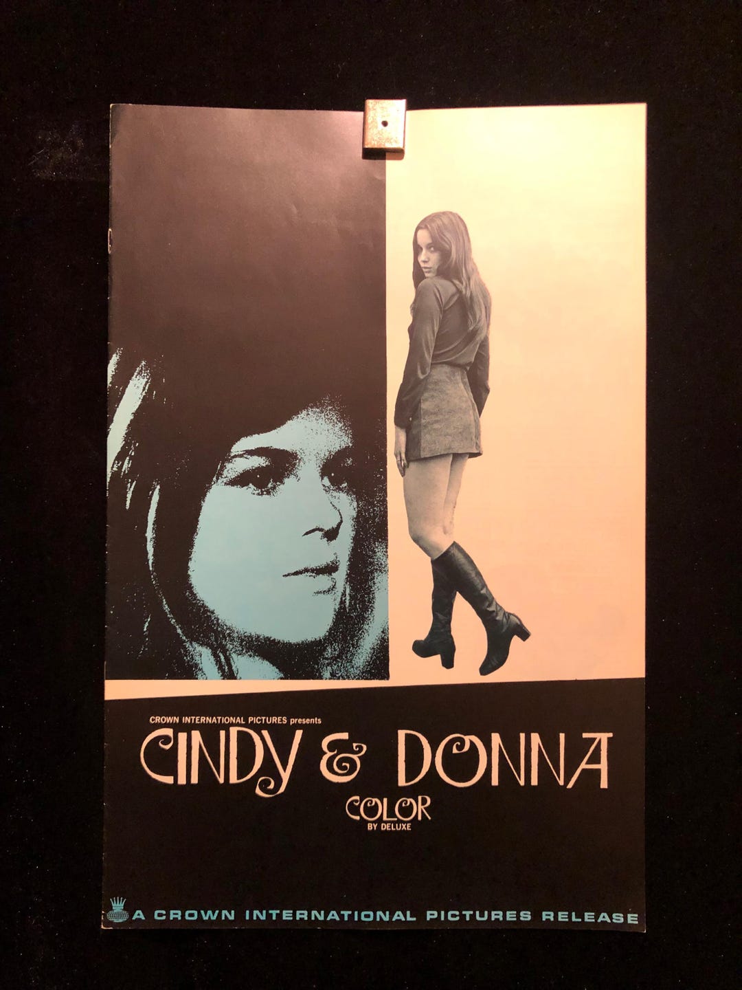 Original 1970 Cindy and Donna Movie Program Pressbook Sexploitation - Etsy