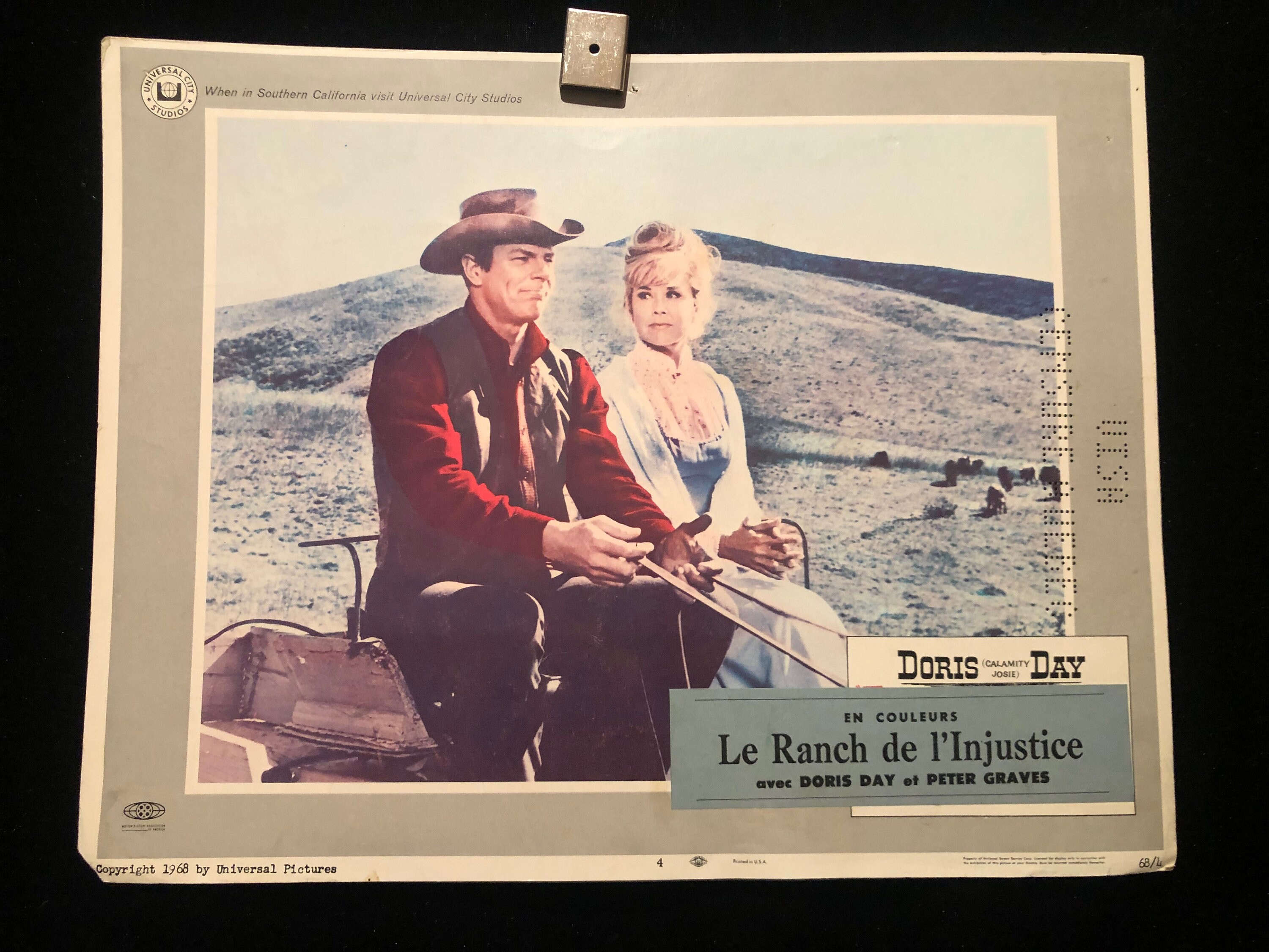 Doris Day Signed Photo - Calamity Jane - Autograph Collection Clamaty Jane