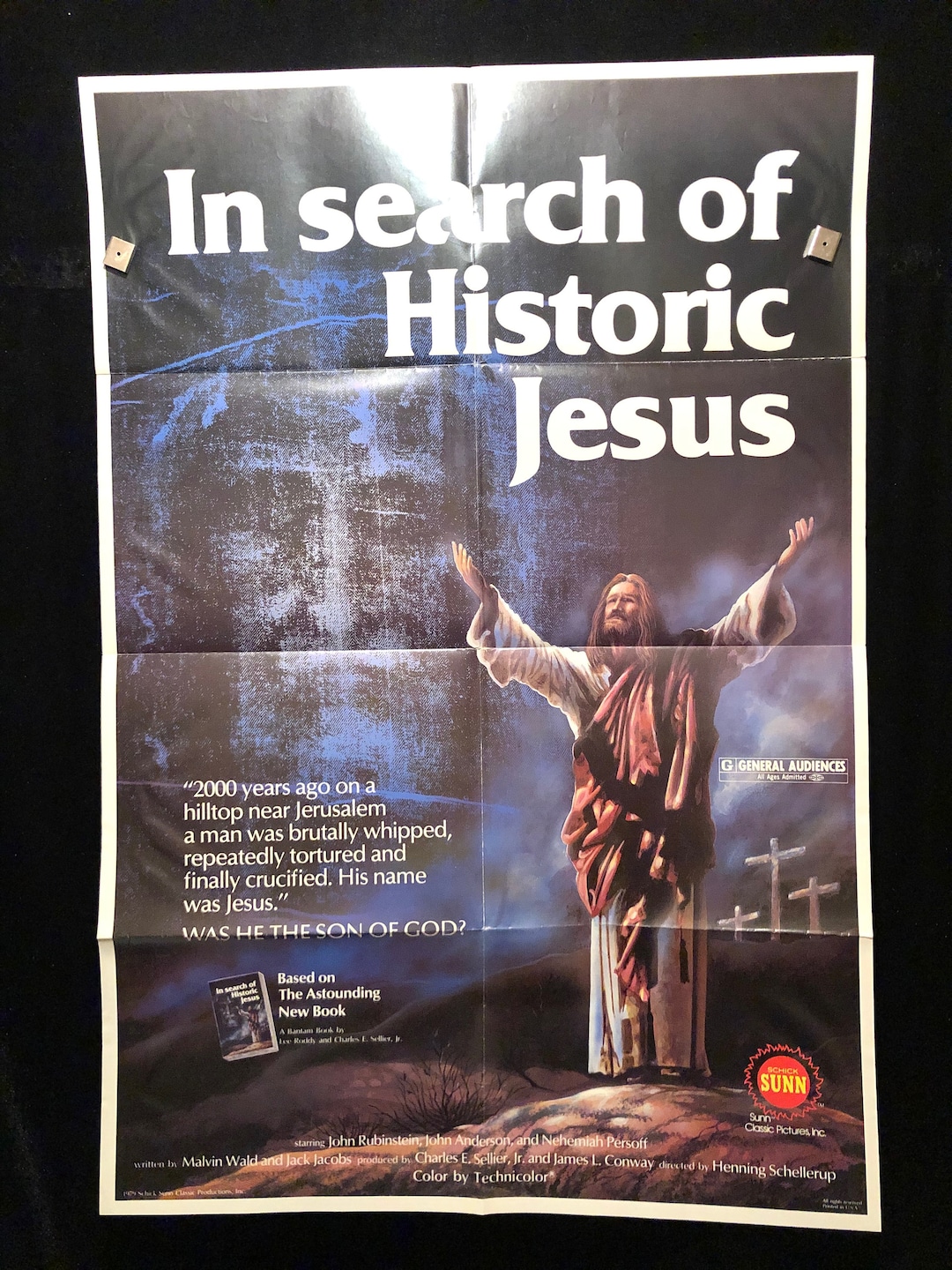 Original 1979 in Search of Historic Jesus One Sheet Movie Poster, God ...