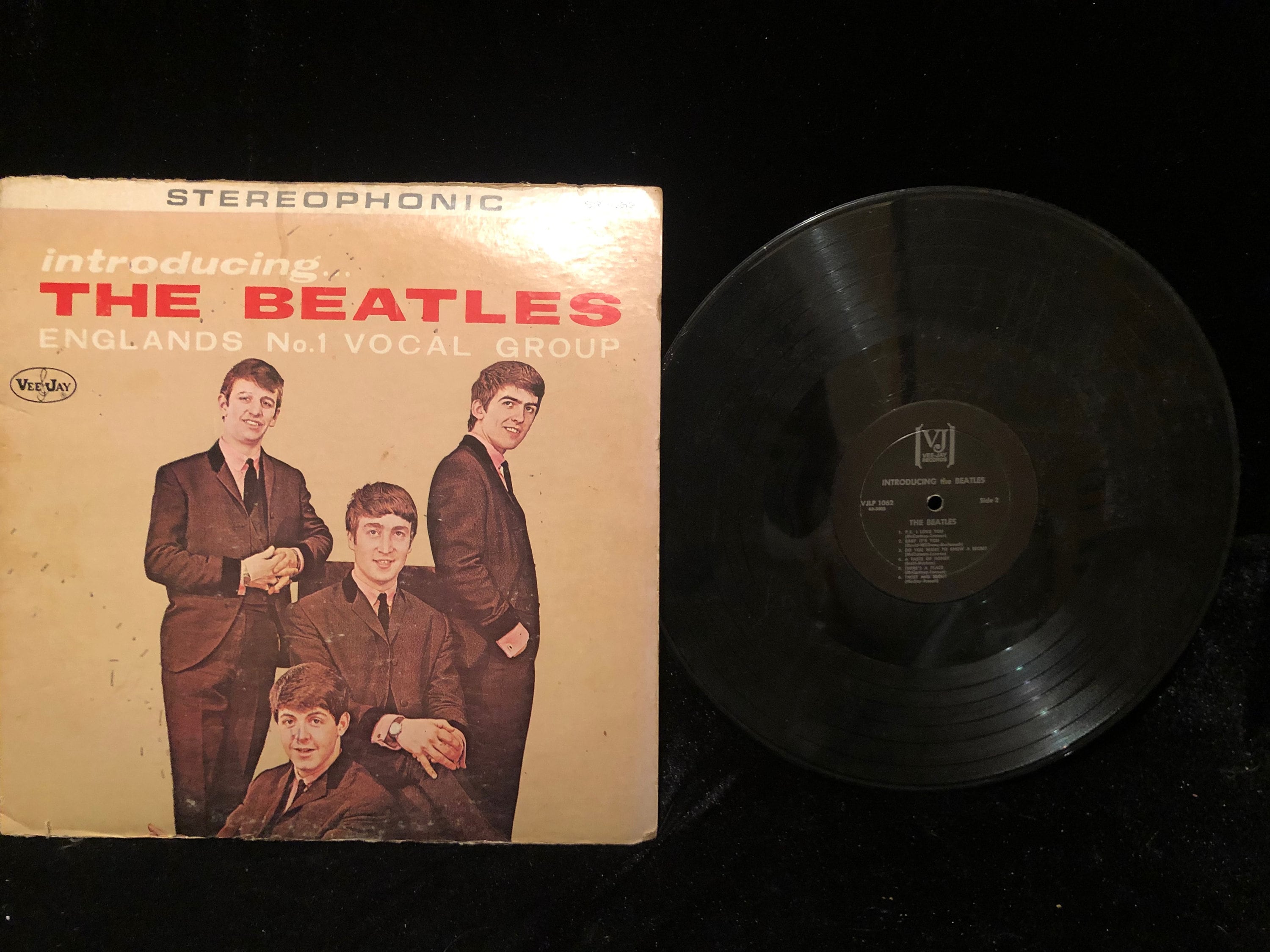 Original 1970s Introducing the Beatles 1st LP Re-release - Etsy