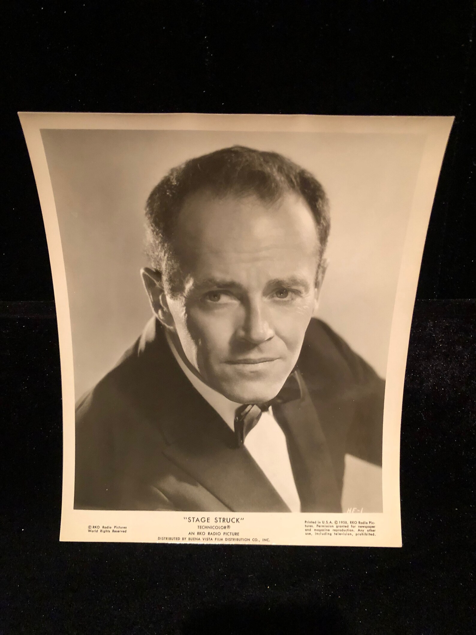 Original 1958 Stage Struck Henry Fonda Press Movie Black & White 8x10 ...