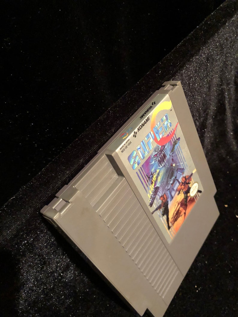 Original 1990 Super C NES Video Game nintendo Entertainment System ...