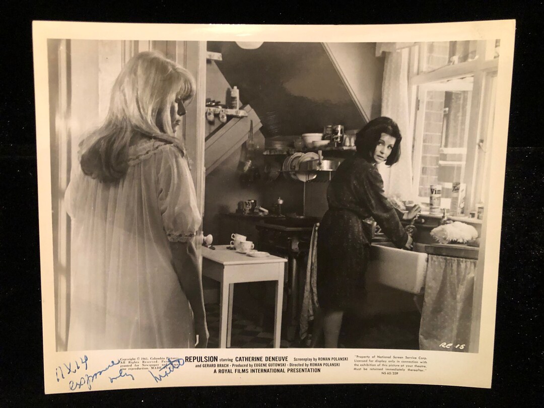 Original 1965 Repulsion Movie Press 8x10 Black & White Photo Roman ...