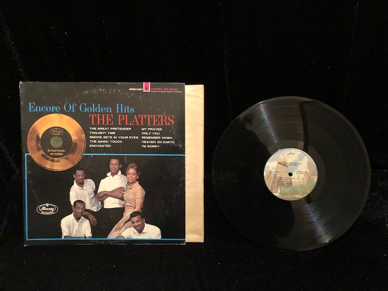 Original 1960 the Platters Encore of Golden Hits LP Vinyl - Etsy