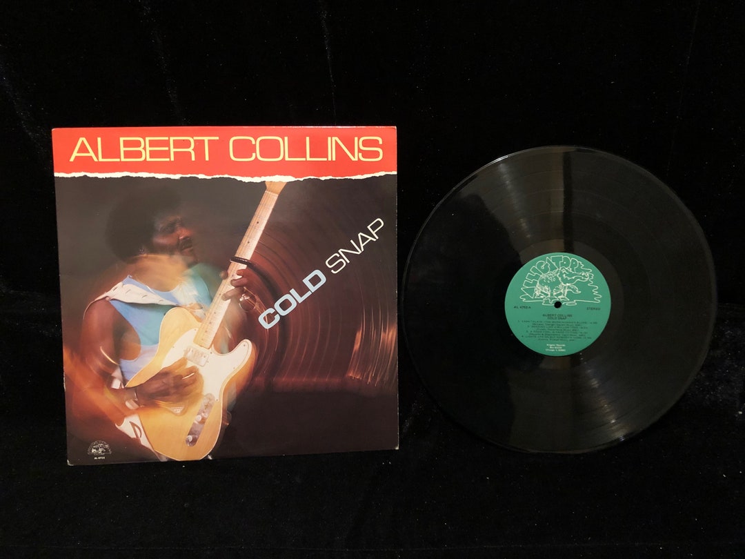 Original 1986 Albert Collins Cold Snap LP Vinyl Record Album AL4752 ...