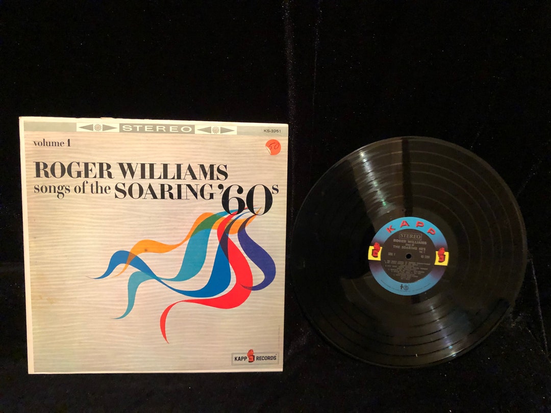 Original 1961 Roger Williams Songs of the Soaring 60's Album Vinyl ...