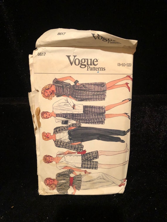 Original Vogue 1970s Vintage Sewing Pattern 8617 Women SZ - Etsy