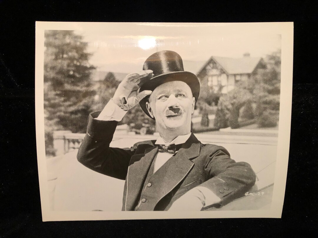 Original 1960R Ben Turpin 8x10 Press Movie Black & White Photo ...