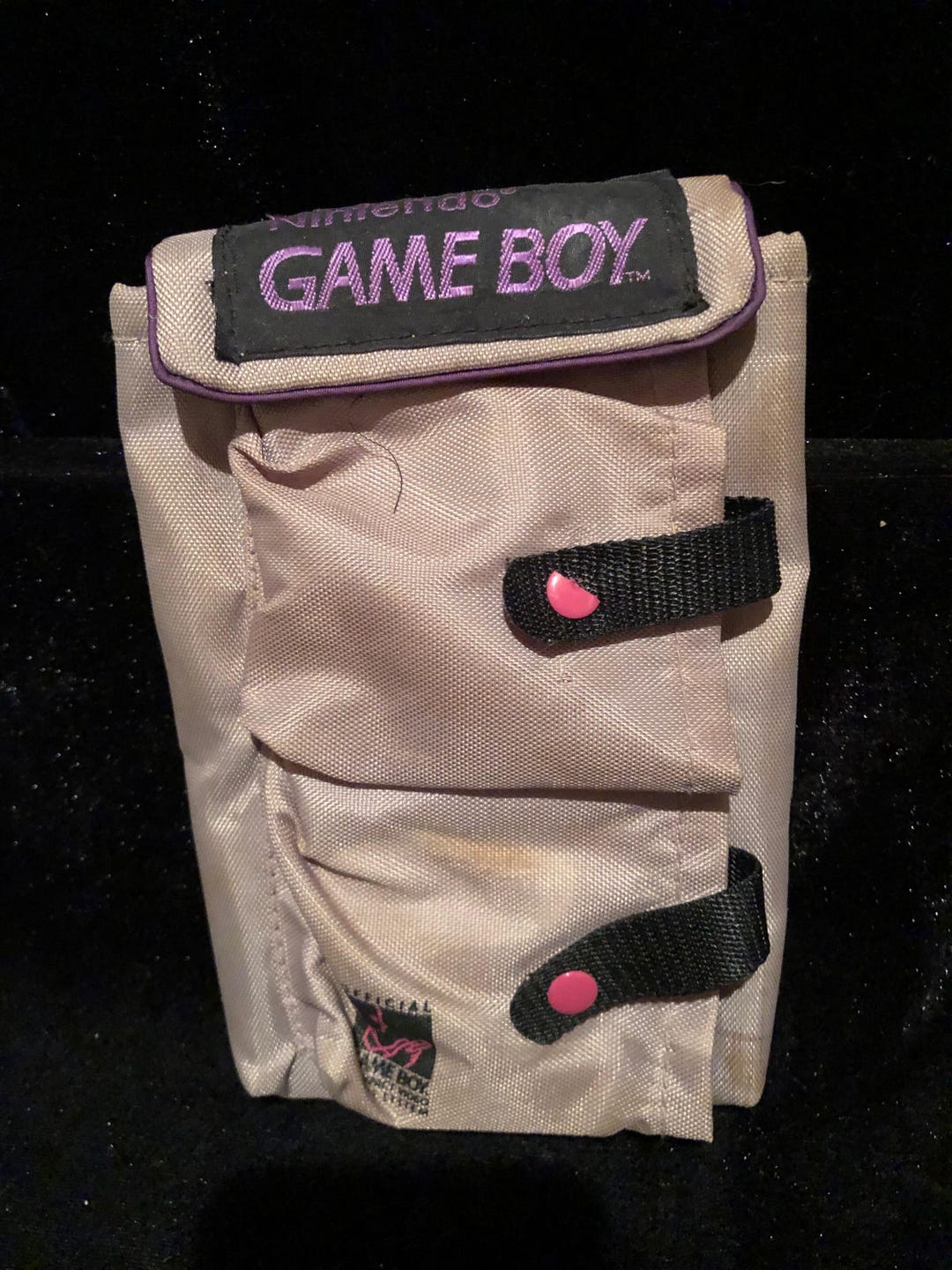 Original 1989 Rare Gameboy Official Padded Carrying Case Game Boy NES ...