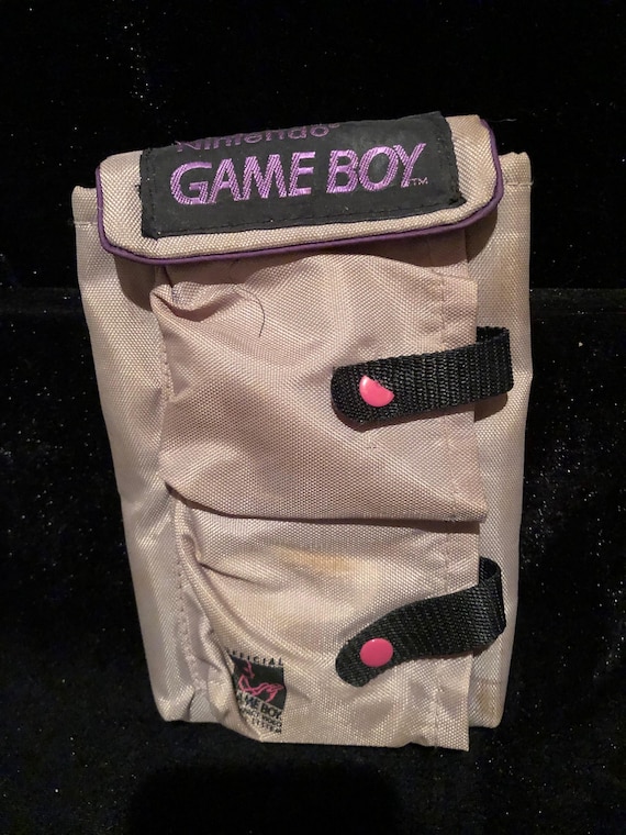 Original 1989 Rare Gameboy Official Padded Carrying Case Game Boy NES Nintendo