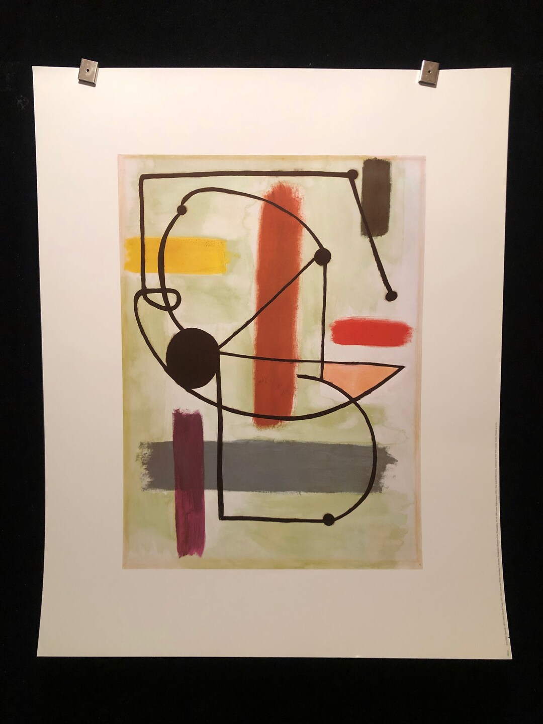 Original 1999 Miro Female Torso Chicago Art Institute Show - Etsy