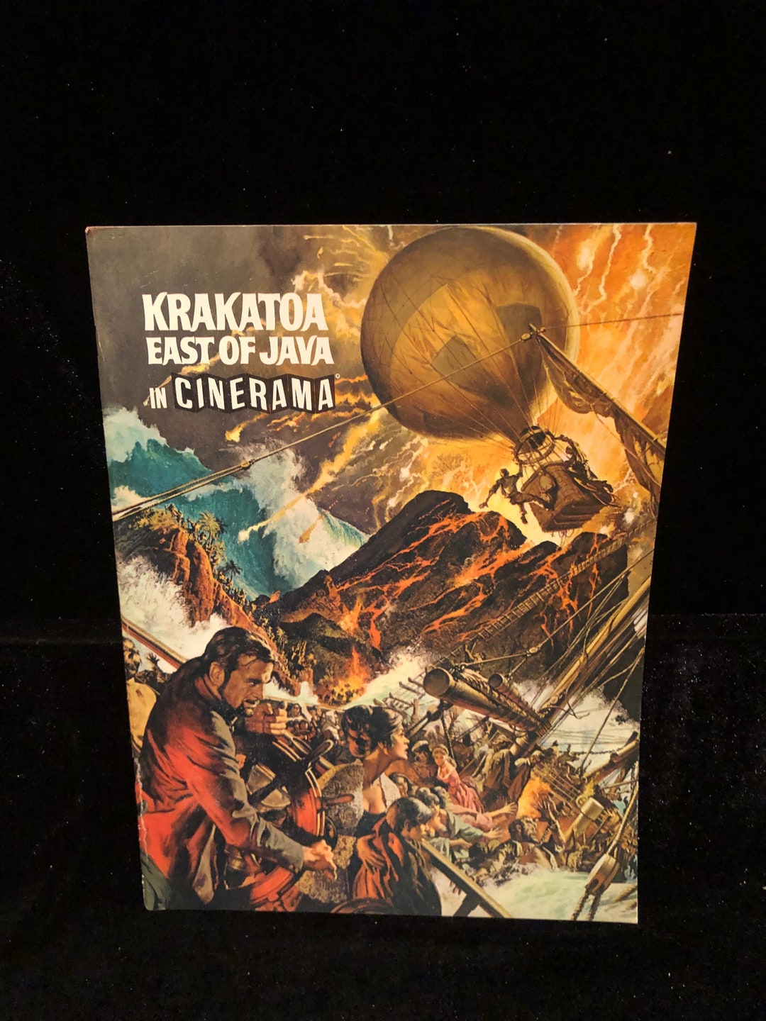 Original 1969 Krakatoa East of Java in Cinerama Movie Program - Etsy