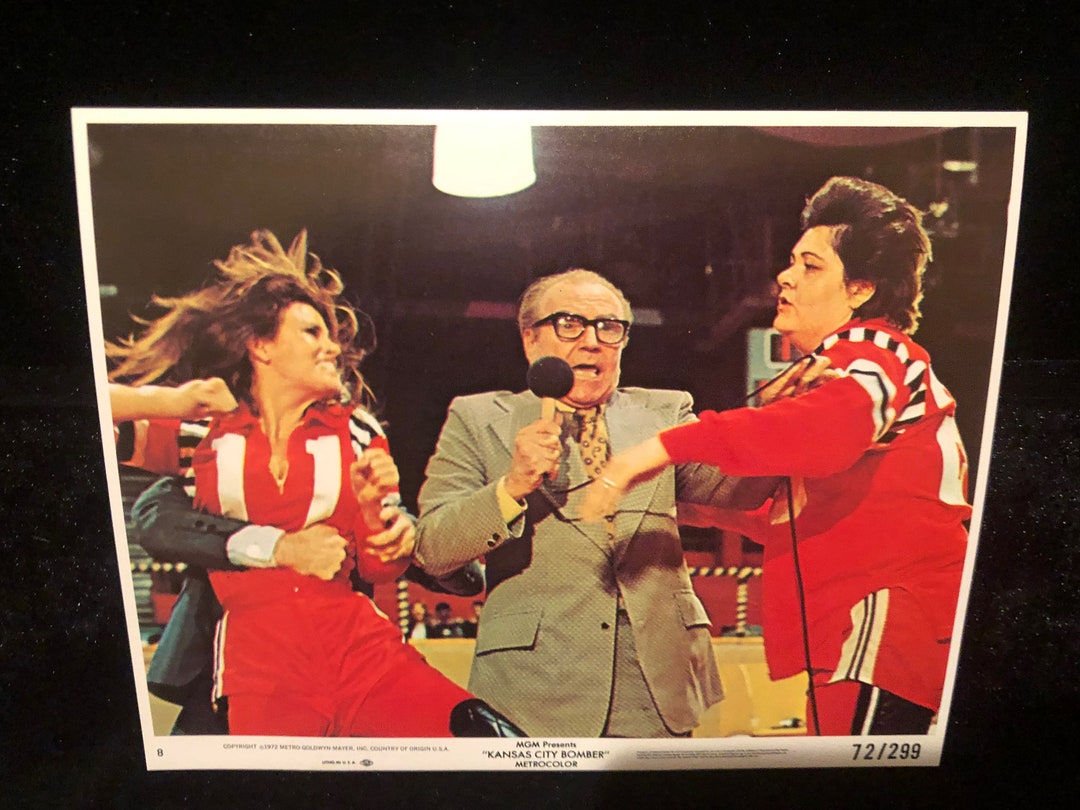 Original 1972 Kansas City Bomber Movie Press 8x10 Color Photo Raquel ...