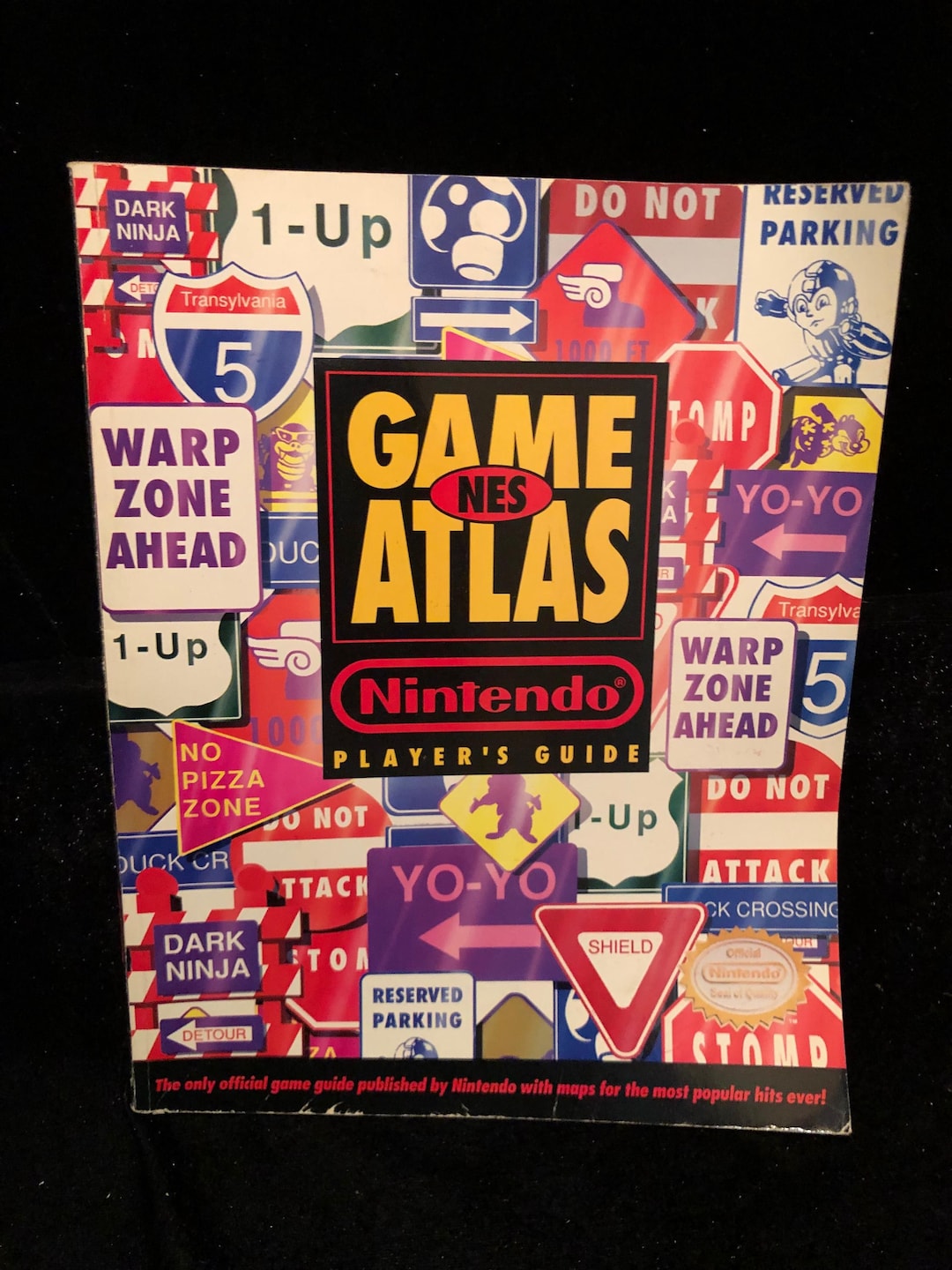 Original 1991 Nintendo NES Game Atlas Player's Guide Book Castlevania ...