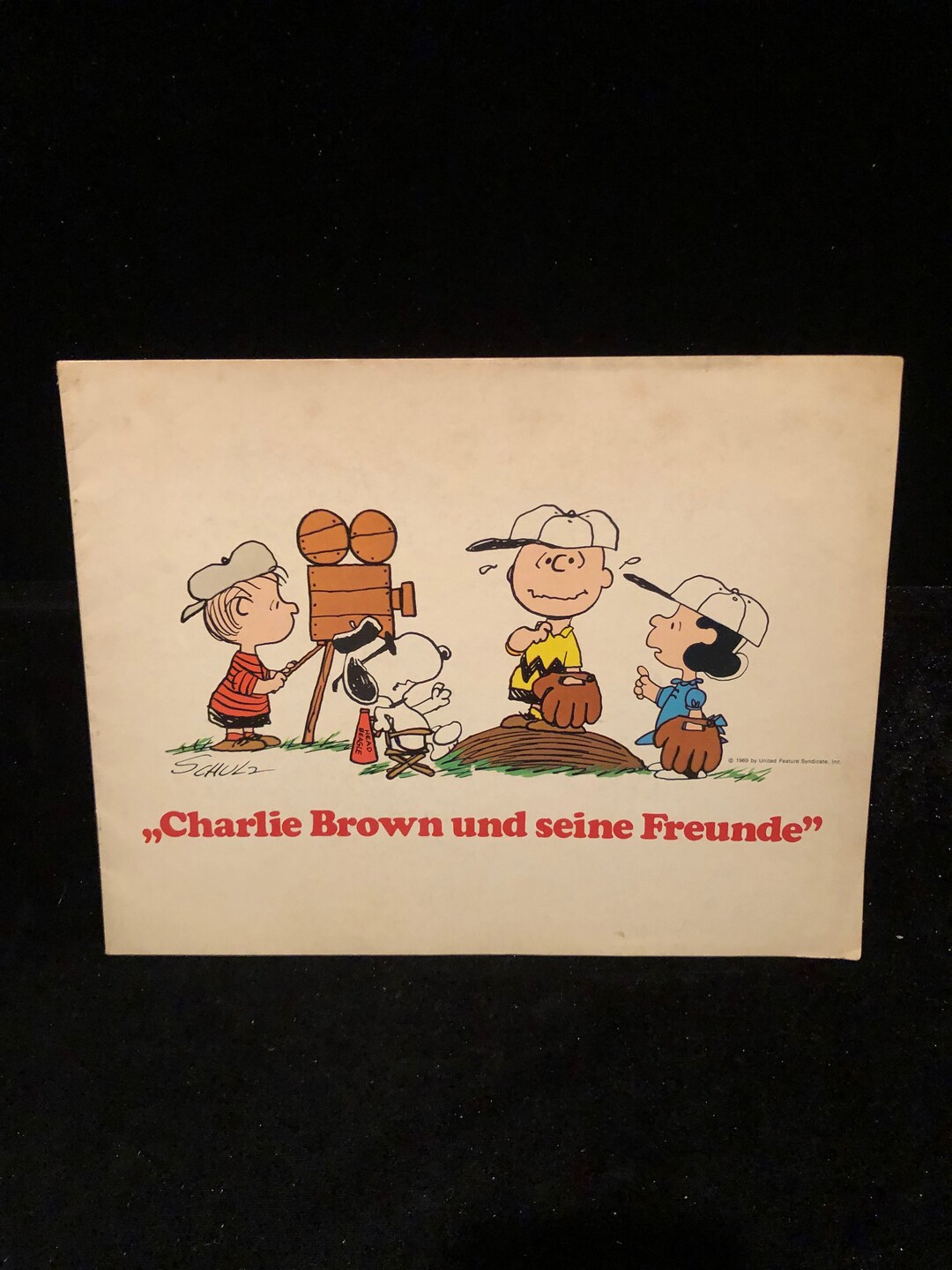 Original 1969 A Boy Named Charlie Brown German Movie Program Snoopy ...