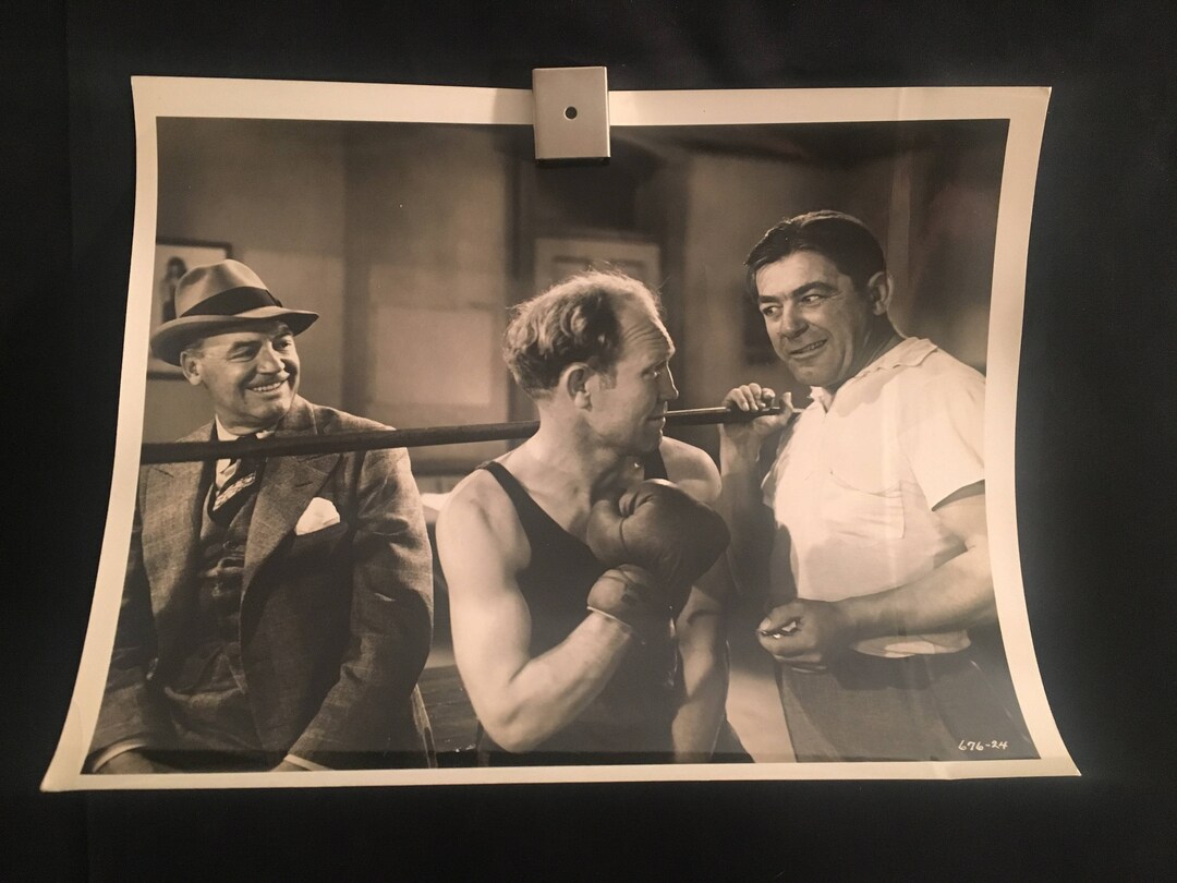Original 1930's Vintage Boxing Movie Photo 8x10 Photograph Studio ...